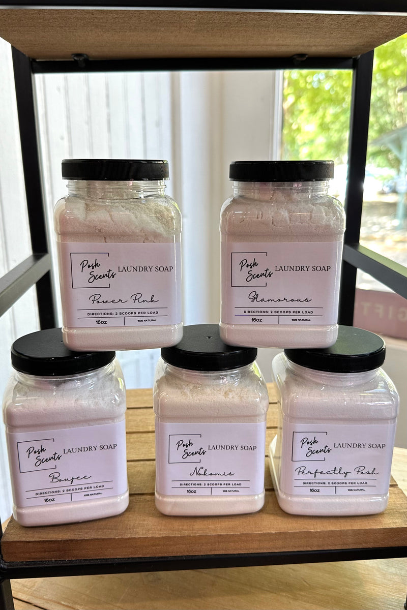 Posh Scents 16oz Laundry Detergent – Moxie Shop
